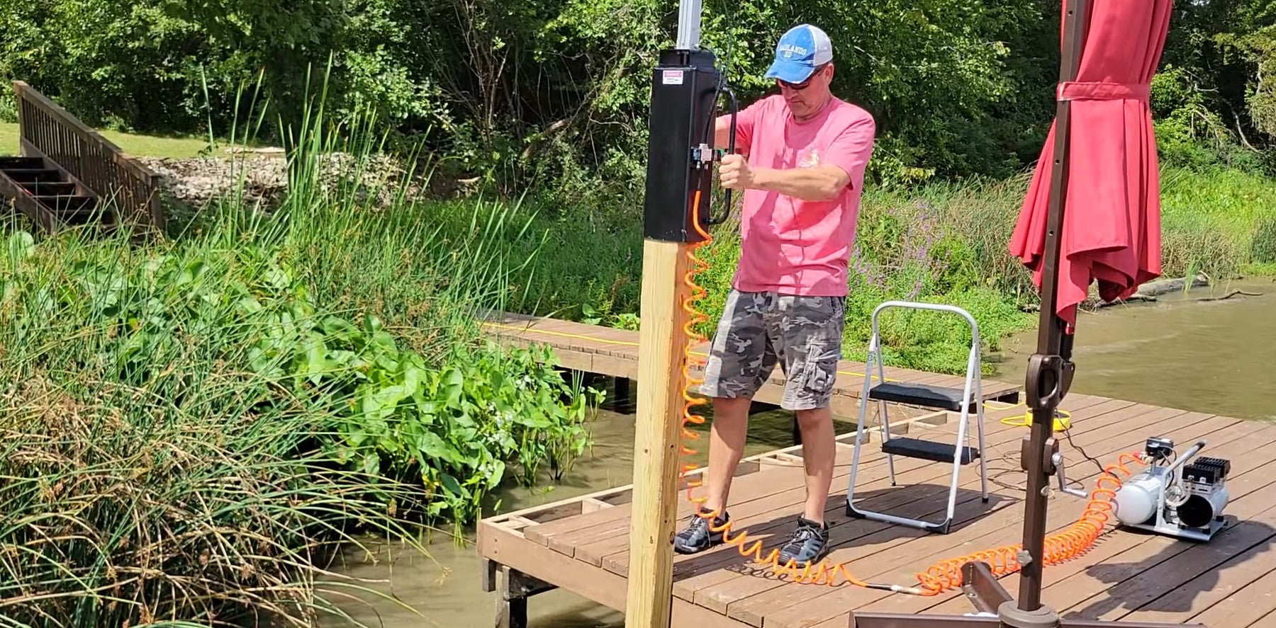 4x4 Post Driver - For Building Docks