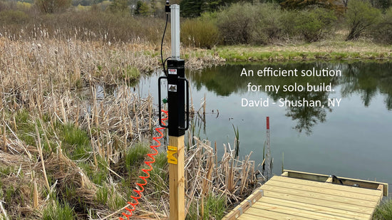 4x4 Post Driver - For Building Docks